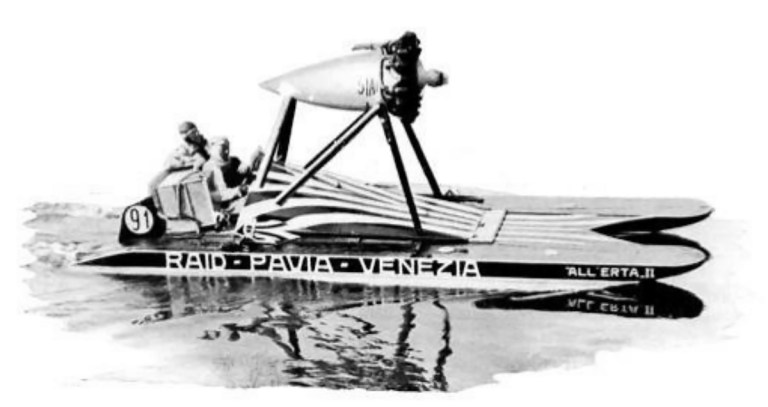 Idroscivolanti and the Raid Pavia-Venezia | Old Machine Press