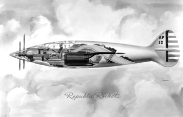Republic XP-69 Fighter | Old Machine Press