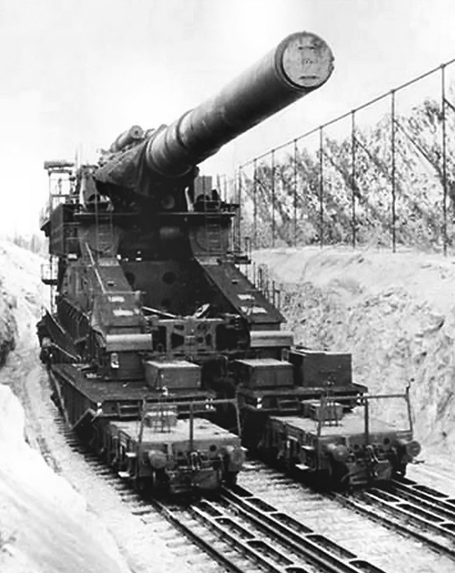 Krupp 80 cm Kanone Schwerer Gustav (Dora) Railway Gun | Old Machine Press