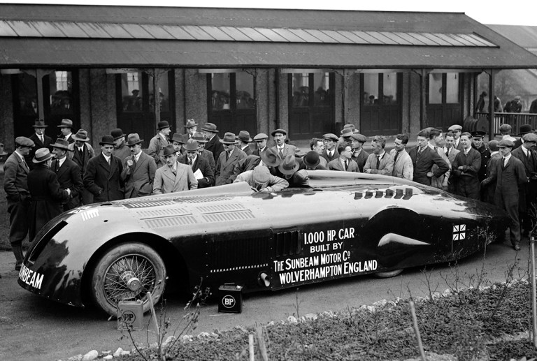 Sunbeam 1,000 hp Mystery Slug LSR Car | Old Machine Press