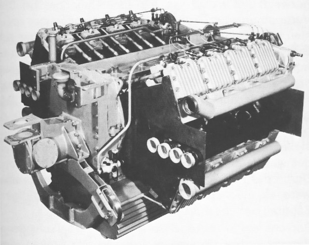 SGP Sla 16 (Porsche Type 203) X-16 Tank Engine | Old Machine Press