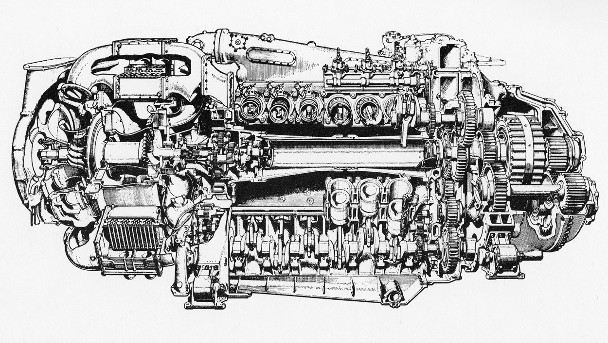 Napier Deltic Opposed-Piston Diesel Engine | Old Machine Press