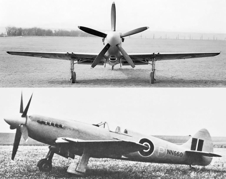 Supermarine Spiteful and Seafang Fighters | Old Machine Press