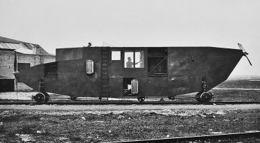 Rail Zeppelin Propeller-Driven Railcar (Schienenzeppelin) | Old Machine ...